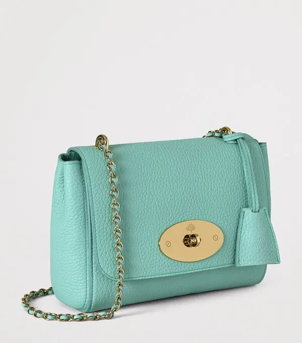 Mulberry Lily Leather Shoulder Bag - Blue