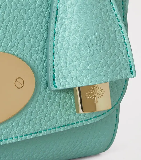 Mulberry Lily Leather Shoulder Bag - Blue