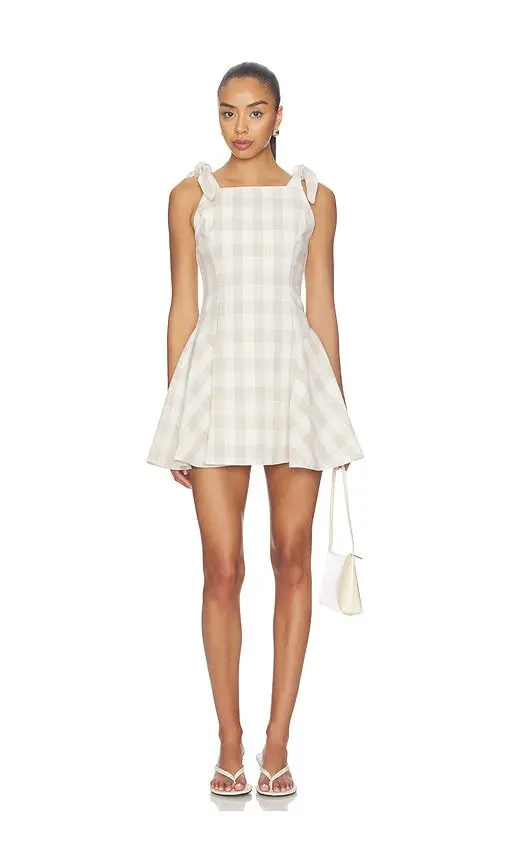 MAUDE CLUB Chelsea Dress Gingham Checks - Multi