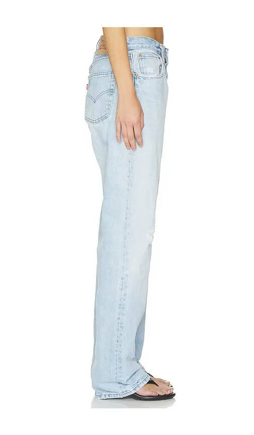 ALIGRACE Tomboy Straight Leg Jeans - Blue