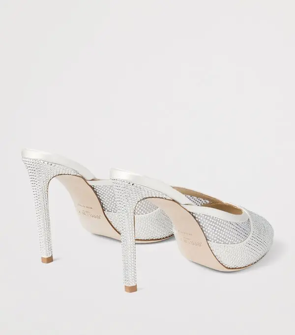 JIMMY CHOO Brigitte Embellished Mules
