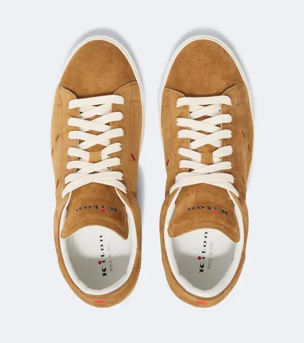 Kiton Suede Sneakers - Brown