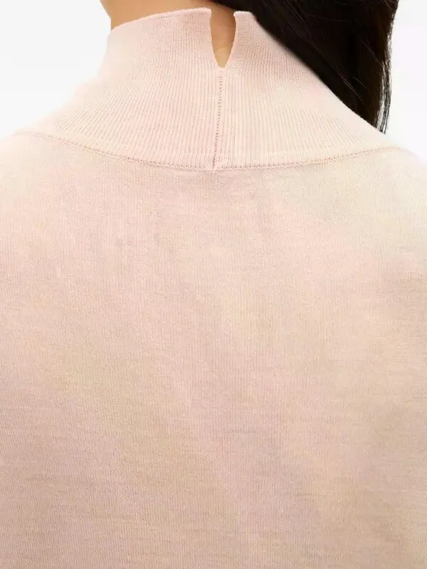 Another Tomorrow Featherweight Wool Sweater