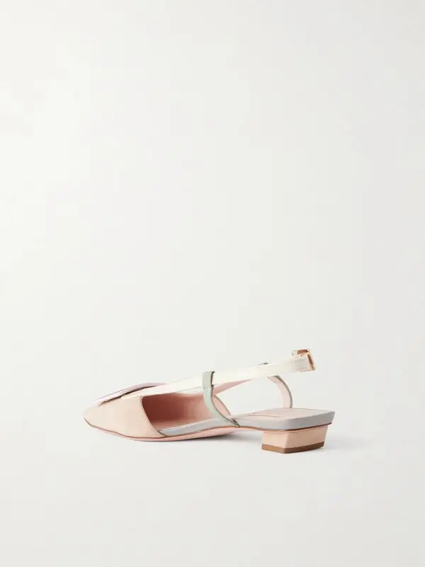 ROGER VIVIER Belle Vivier Slingback Ballet Flats