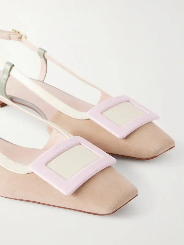ROGER VIVIER Belle Vivier Slingback Ballet Flats