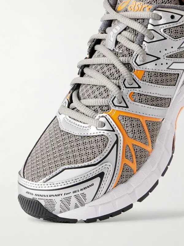 Asics Gel-kayano 20 Lace-up Mesh Trainers - Gray