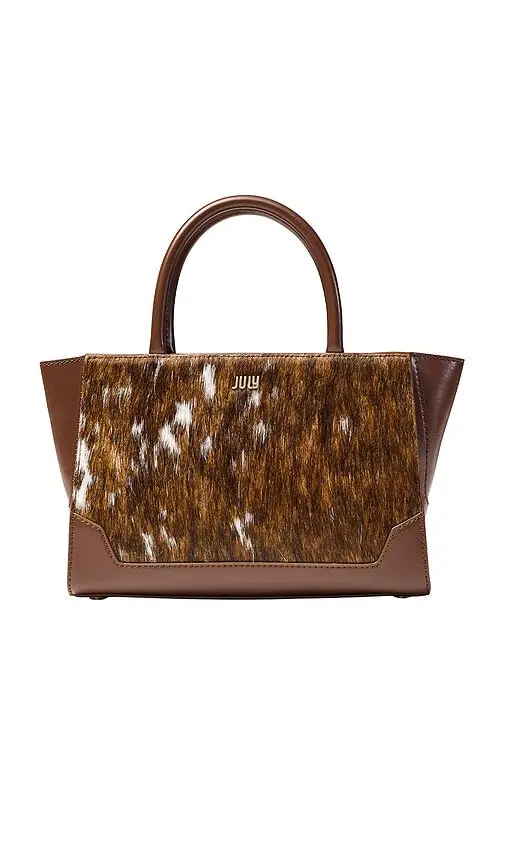 JULY Juliette Winged Crossbody Bag - Brown