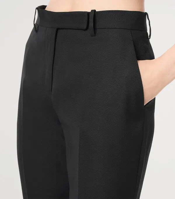 TOM FORD Wool-silk Tailored Trousers