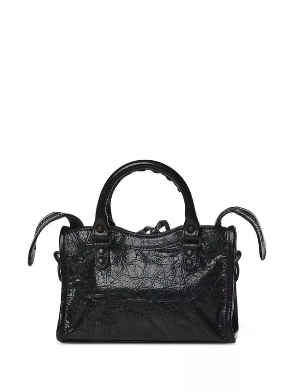 Balenciaga Mini Le City Tote Bag - Black
