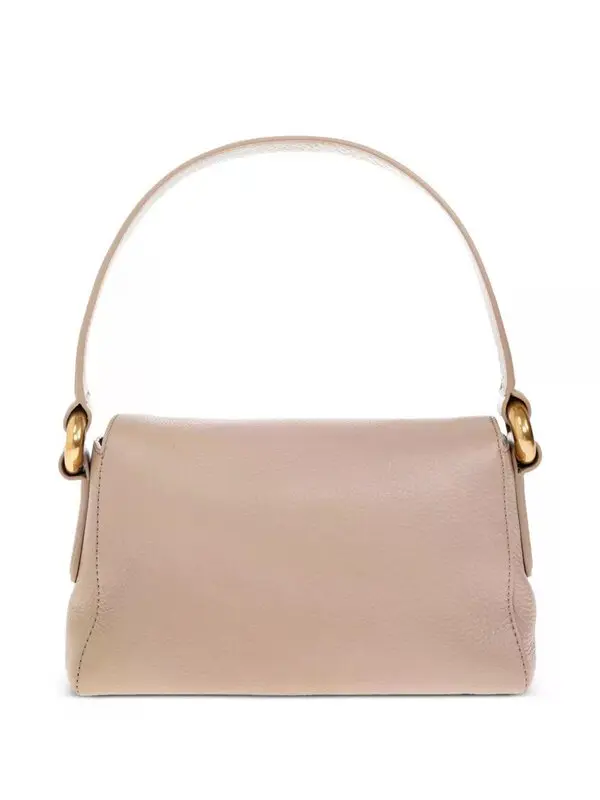 BY MALENE BIRGER Lellie Leather Shoulder Bag - Neutrals