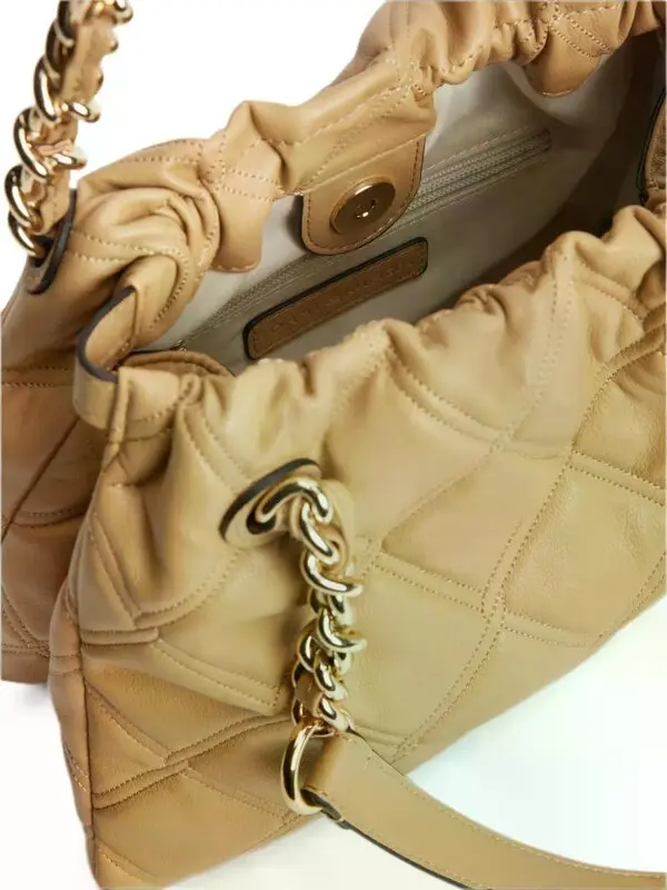 Tommy Hilfiger Quilted Chain-link Shoulder Bag