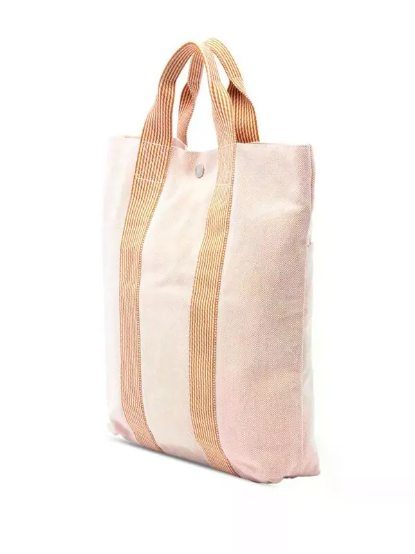 Hermès 1990-2010 Toile Fourre Tout Cabas Tote Bag