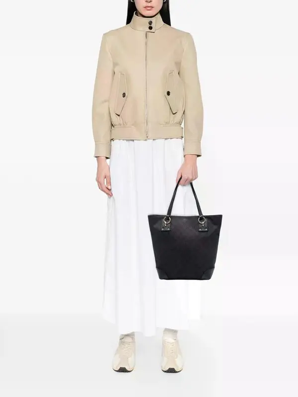 Gucci Gg Denim Charm Tote Bag