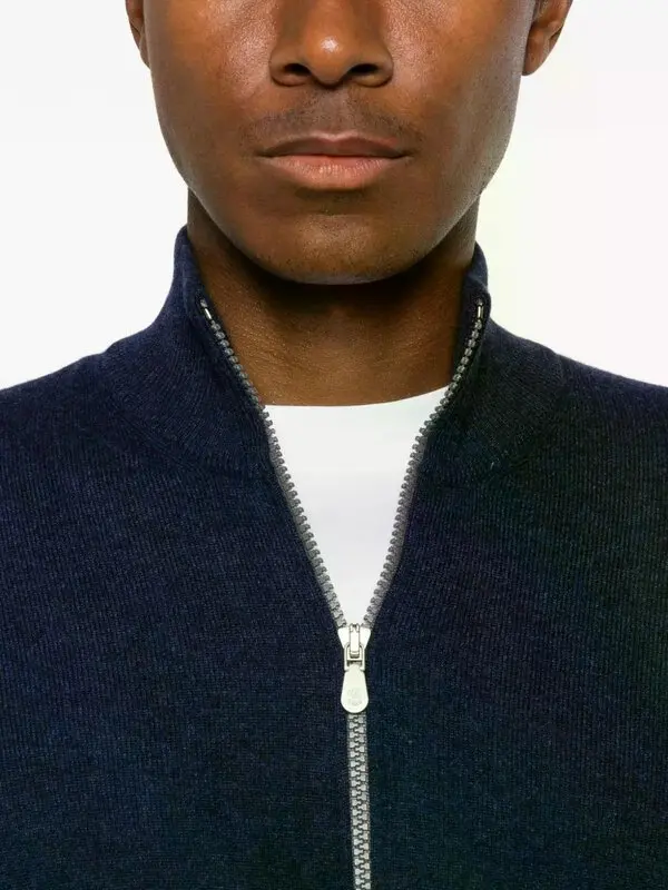 Brunello Cucinelli Zip-up High-neck Cardigan