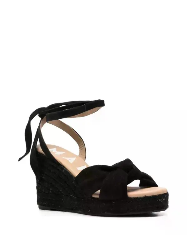 Manebí Knot-detail Wedge Espadrilles