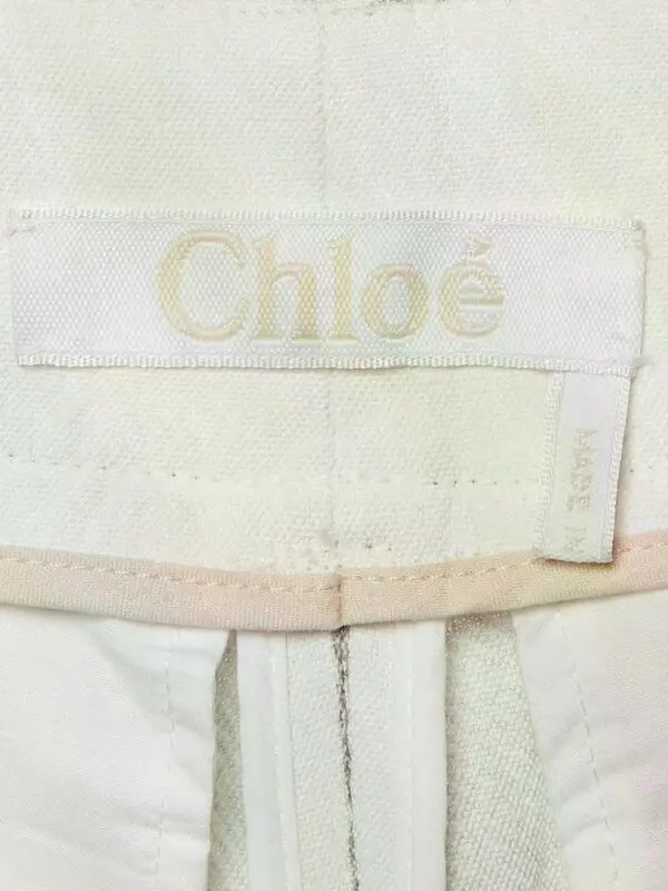 Chloé Two-tone Wide-leg Trousers