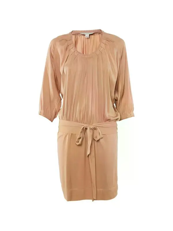 Diane Von Furstenberg Kaipo Belted Mini Dress - Neutrals