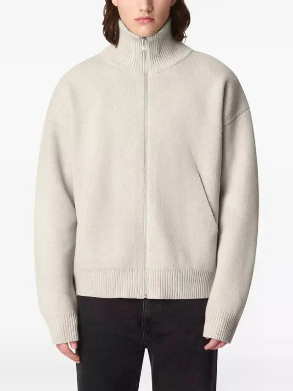Axel Arigato Zip-up Cardigan - Neutrals