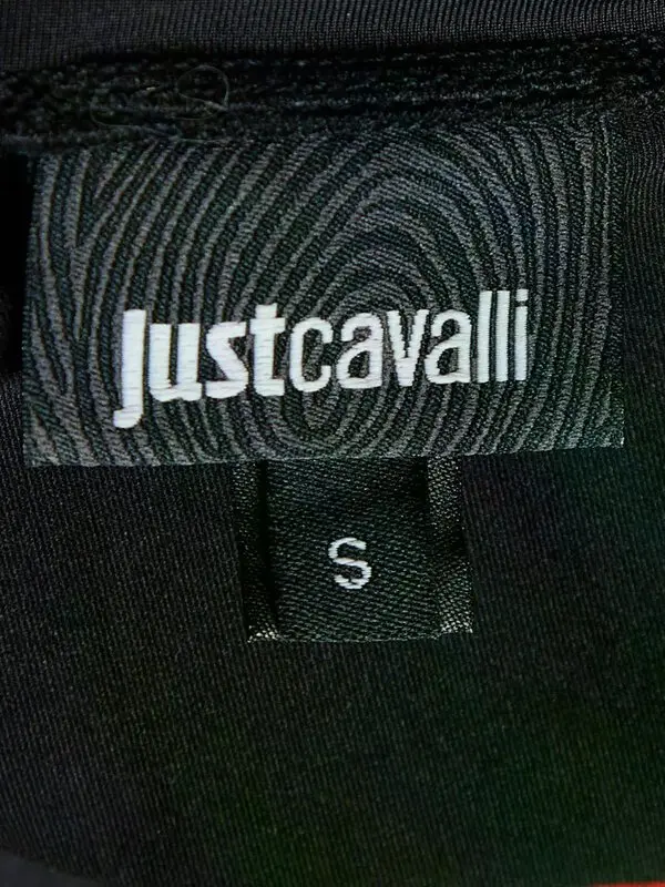 Just Cavalli Animal Print Jersey Top - Orange
