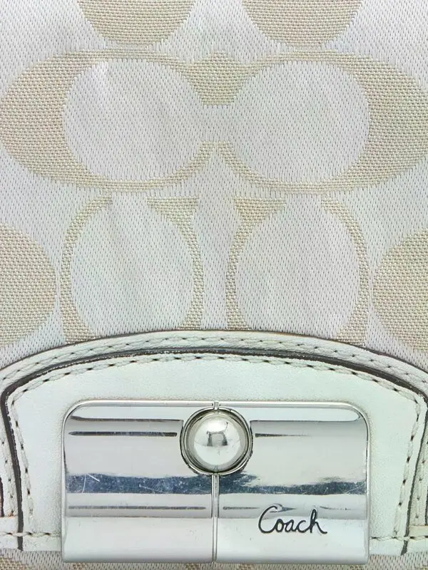 COACH VINTAGE Signature Canvas Wallet