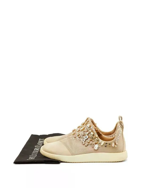 GIUSEPPE ZANOTTI May London Crystal-embellished Sneakers