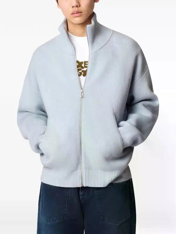 Axel Arigato Core Zip-up Cardigan - Blue