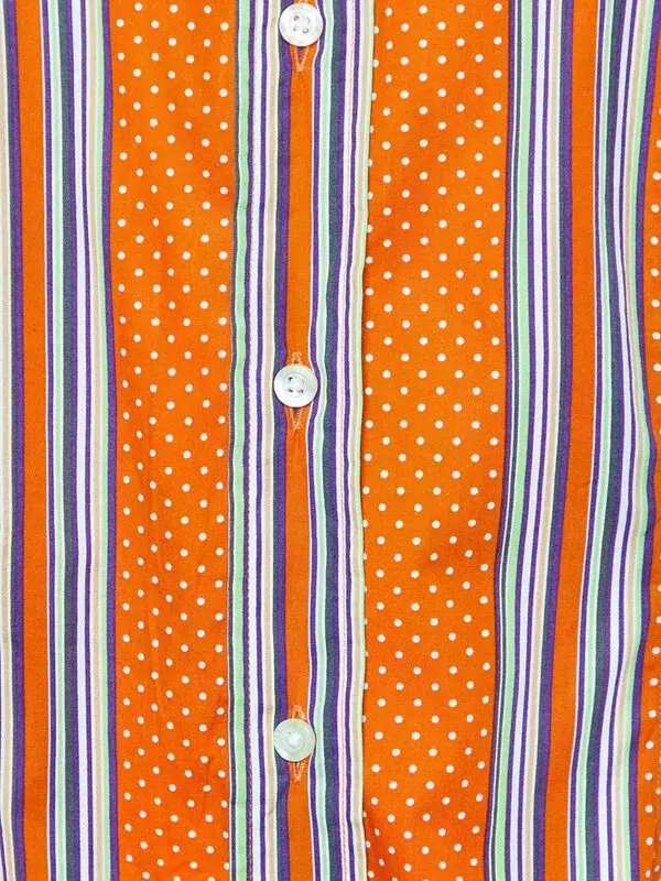 Etro Printed Cotton Button Front Shirt