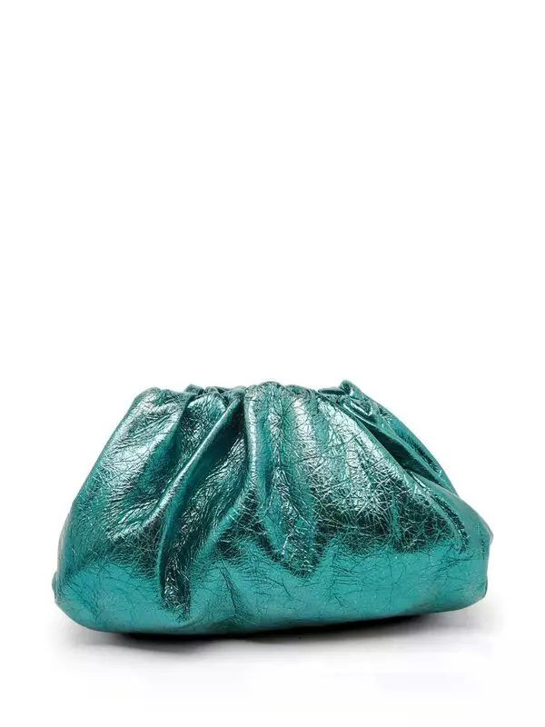 Bottega Veneta Teen Pouch Clutch Bag - Green