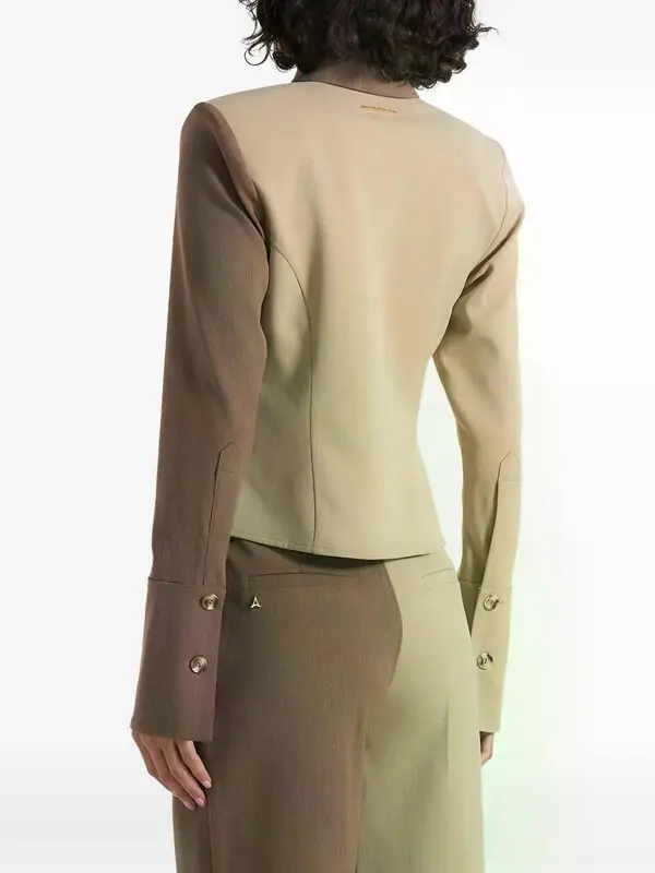 Manière De Voir Maniere De Voir Two-tone Tailored Shirt