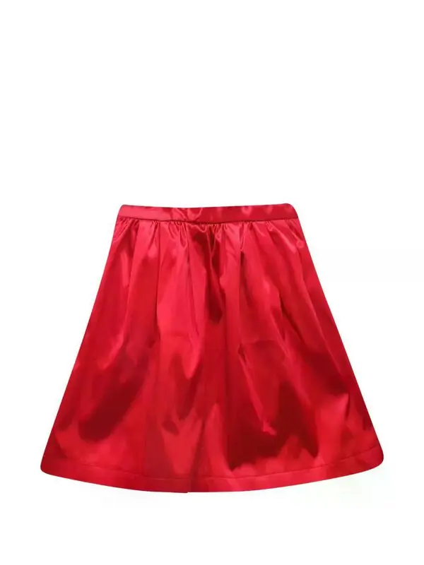 MSGM Pleated A-line Mini Skirt
