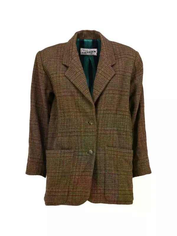 JEAN PAUL GAULTIER Check-pattern Blazer