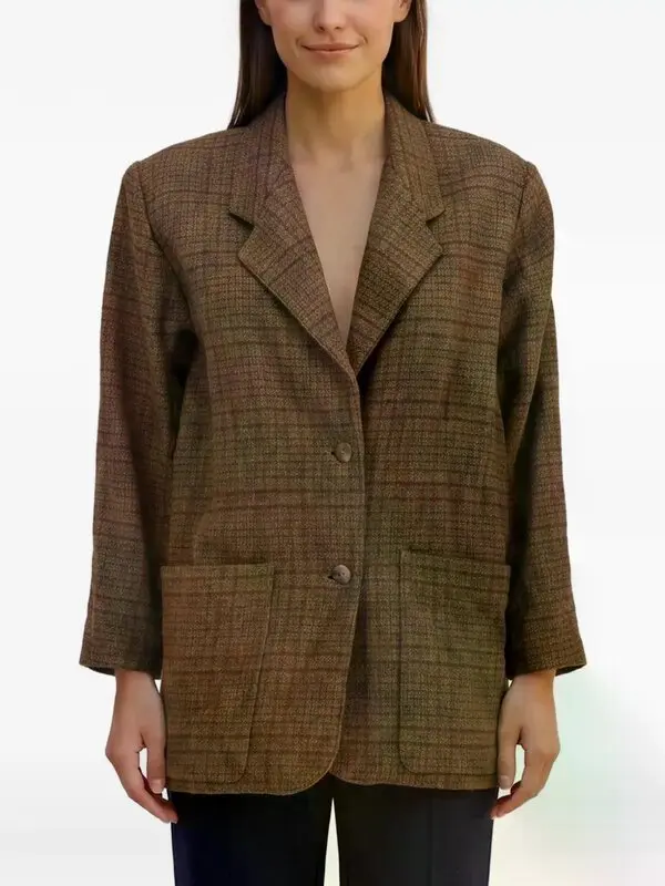 JEAN PAUL GAULTIER Check-pattern Blazer
