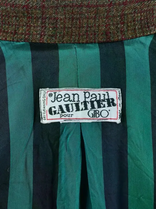 JEAN PAUL GAULTIER Check-pattern Blazer