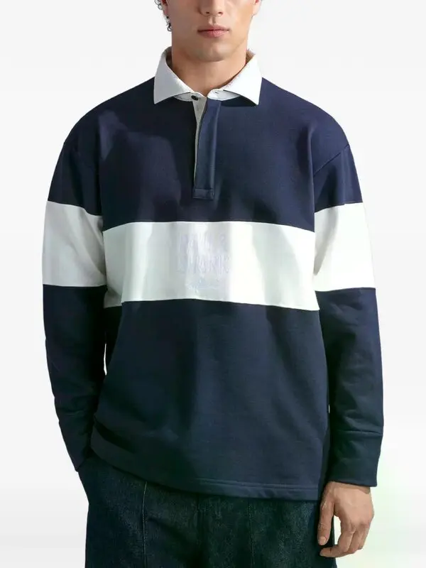 Paul & Shark Stripe-detail Polo Shirt