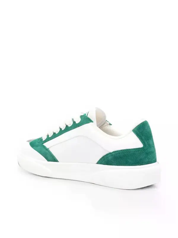 Casablanca Del Mar" Logo-print Suede-panel Sneakers
