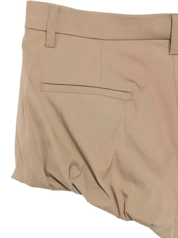 N°21 Pleated Bubble Hem Shorts