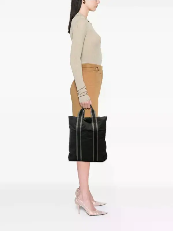 Hermès Toile Fourre Tout Cabas Tote Bag