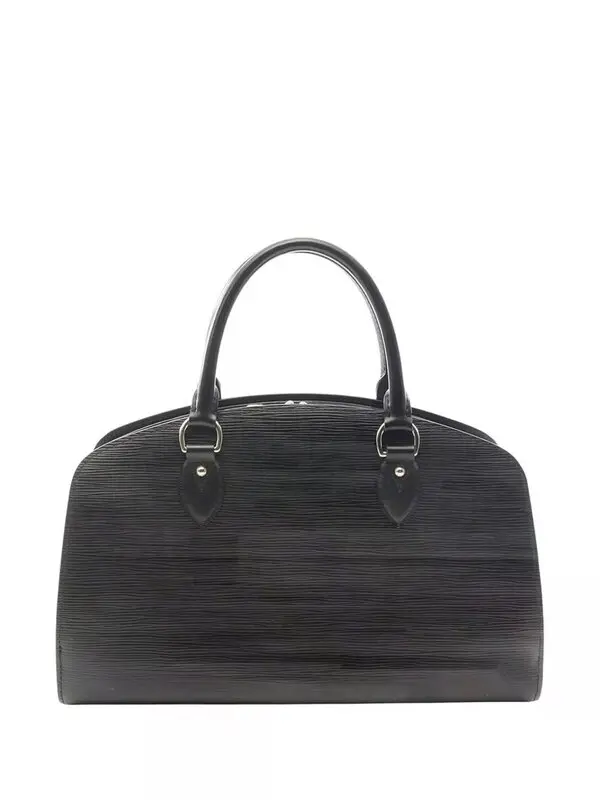 LOUIS VUITTON Epi Pont Neuf Pm Handbag - Black