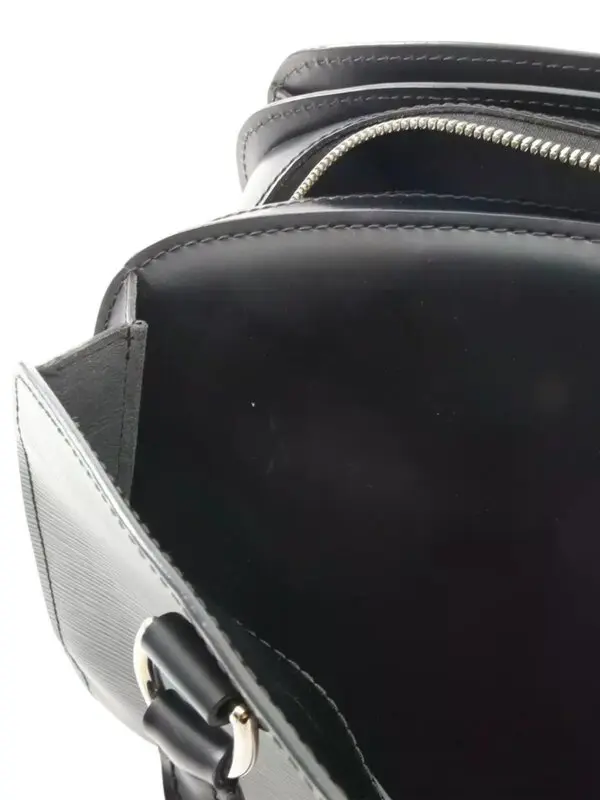 LOUIS VUITTON Epi Pont Neuf Pm Handbag - Black