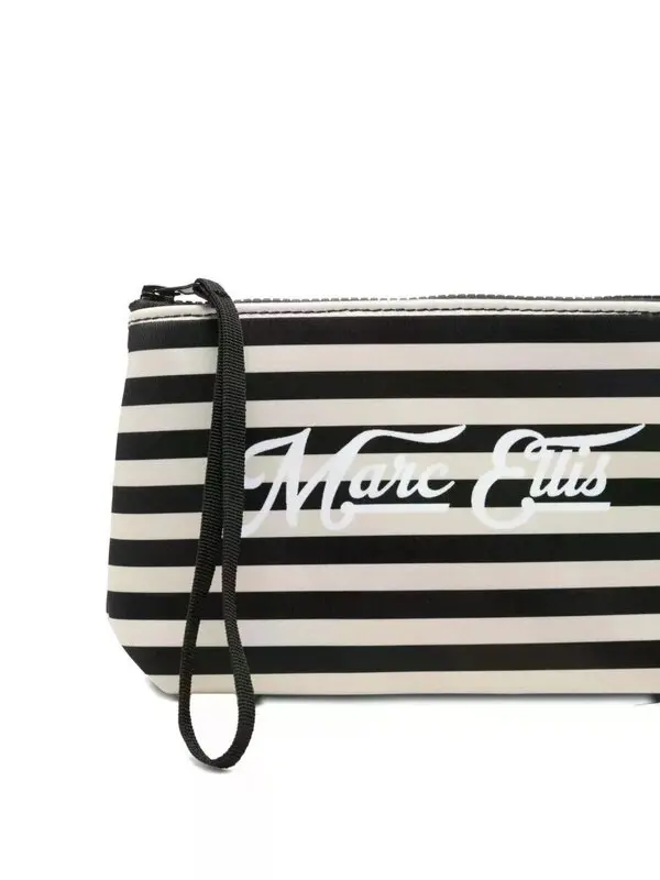 MARC ELLIS Buby Striped Clutch Bag