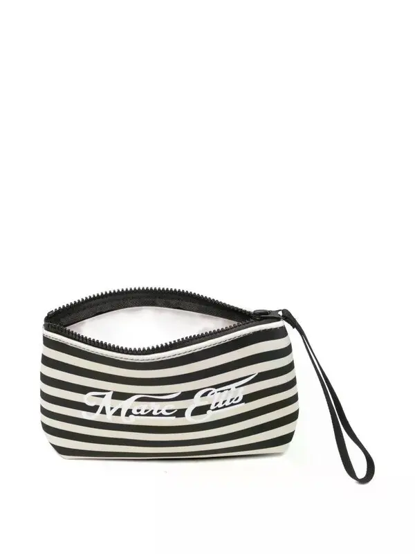 MARC ELLIS Buby Striped Clutch Bag