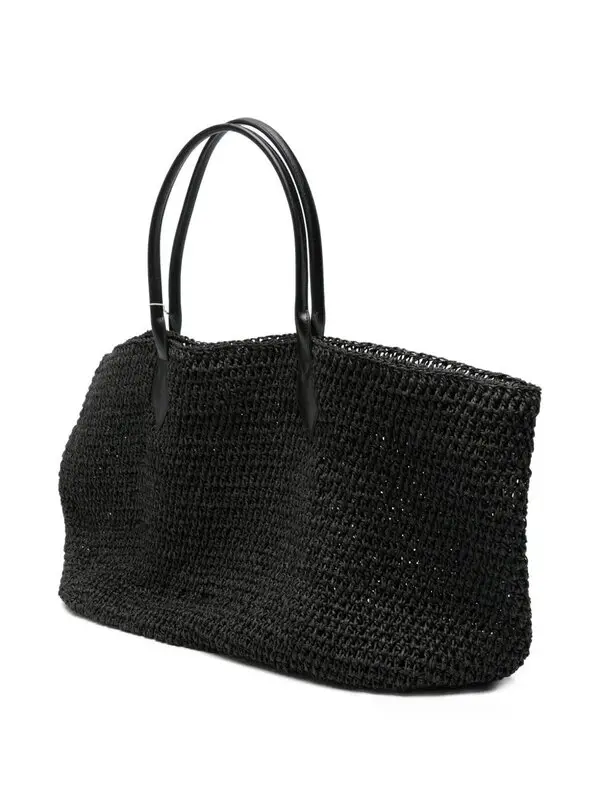 VIVIENNE WESTWOOD Alana Orb-plaque Woven Tote Bag