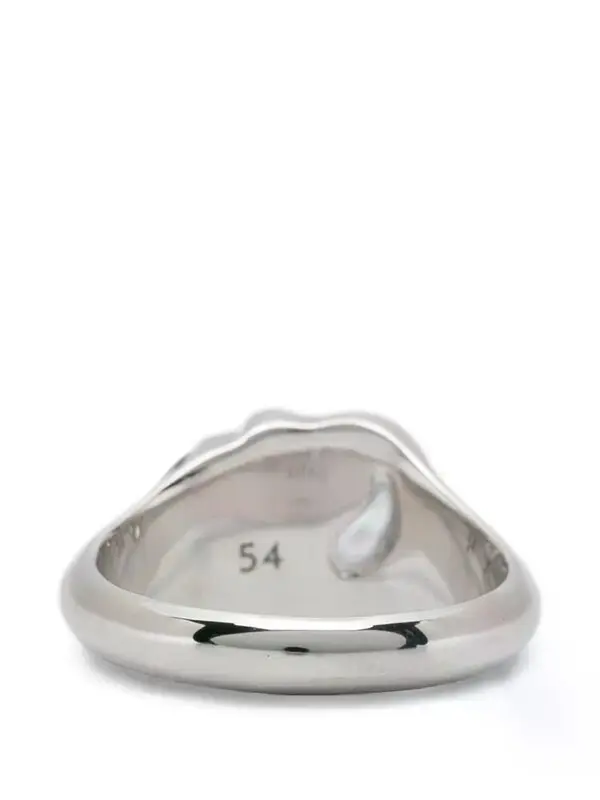 MARIA BLACK Swan Signet Ring