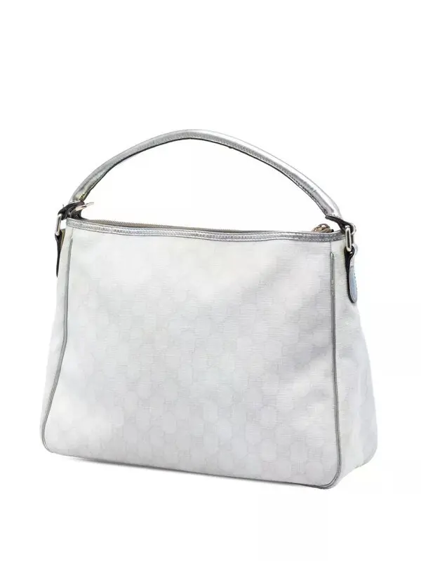 Gucci Gg Supreme Joy Handbag - Silver