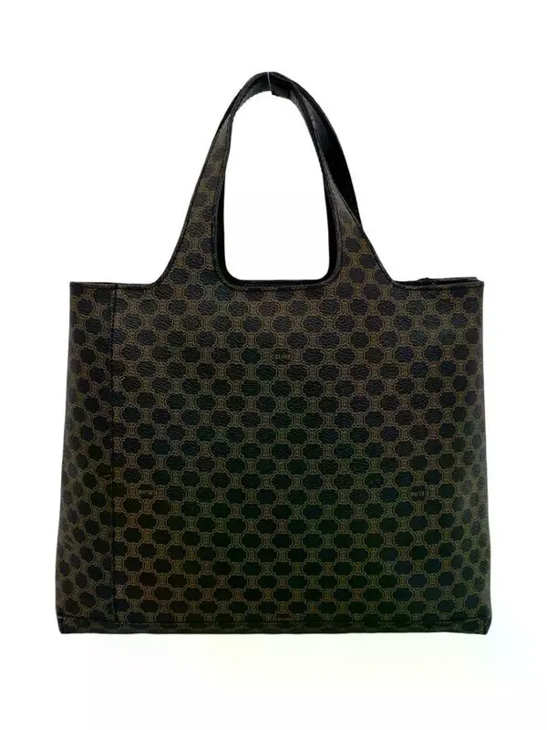 Celine Macadam Coated Canvas Tote Bag