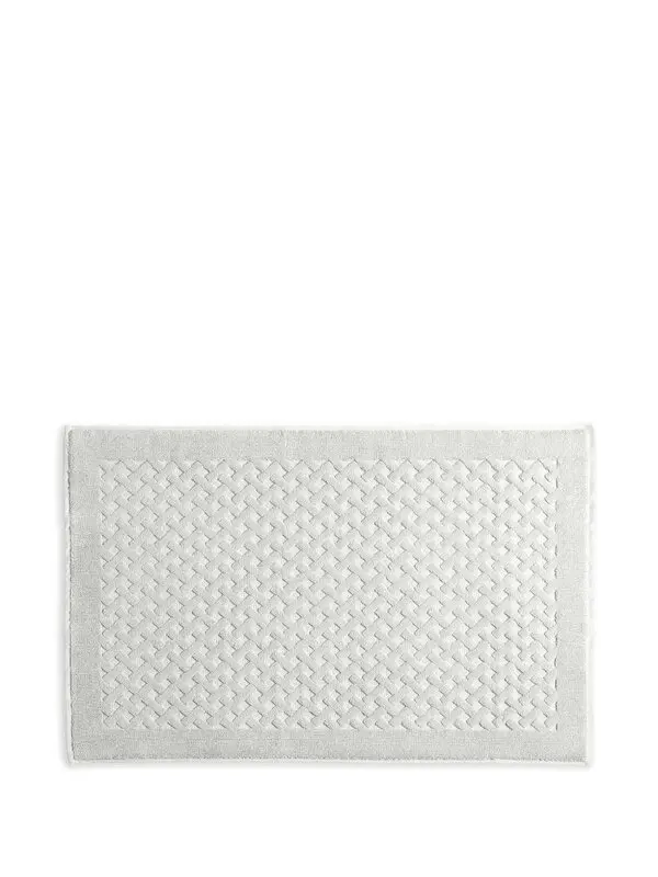 CU I SEEYOU Basket-weave Bath Mat - Grey