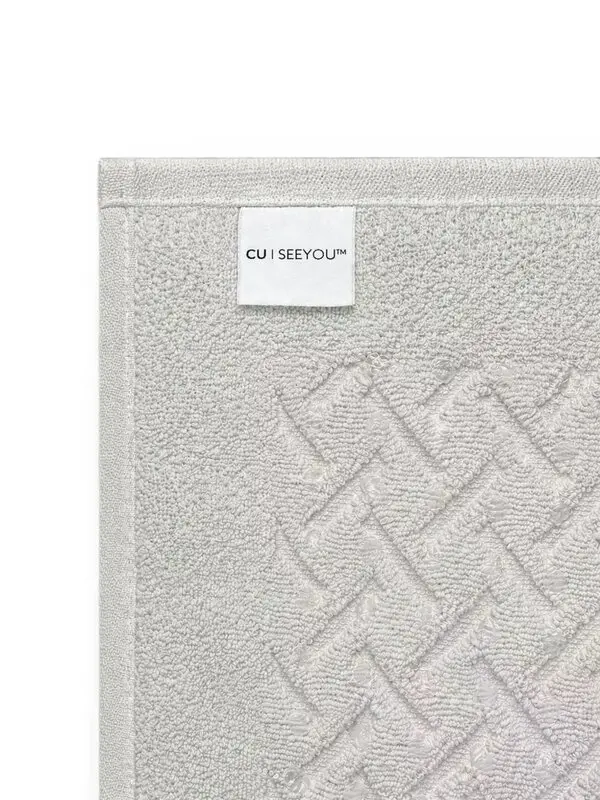 CU I SEEYOU Basket-weave Bath Mat