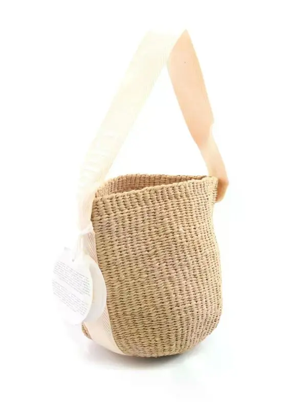 Chloé Raffia Bucket Bag