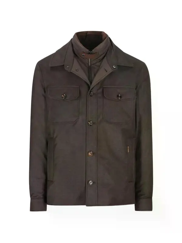 MOORER Pocket Button-up Jacket