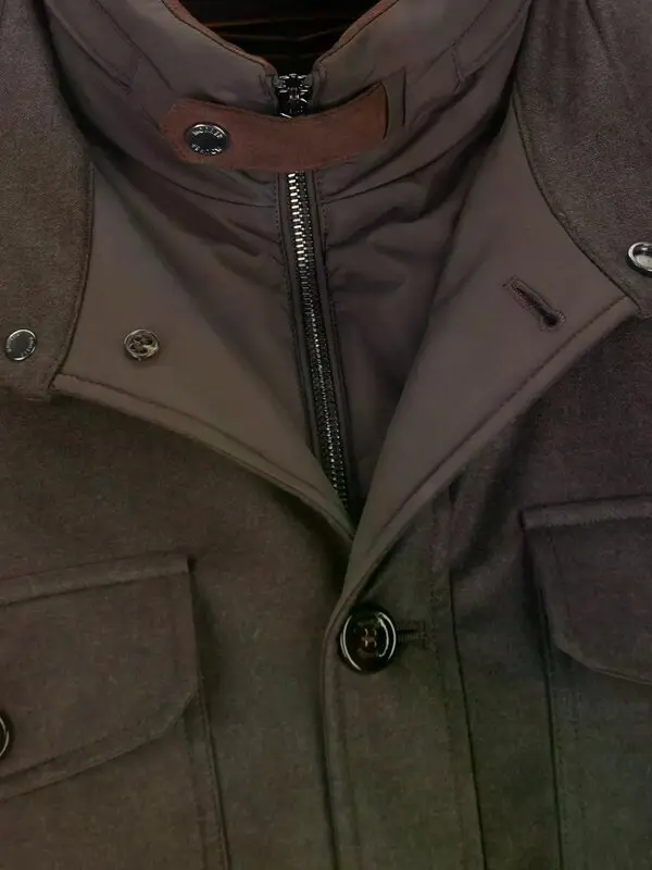 MOORER Pocket Button-up Jacket